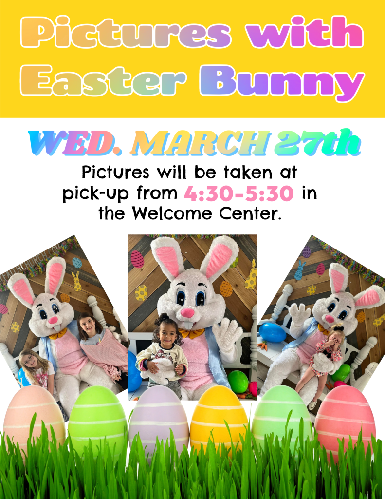 EASTER BUNNY PICS WEDNESDAY, MARCH 27TH | Faith Kids Preschool